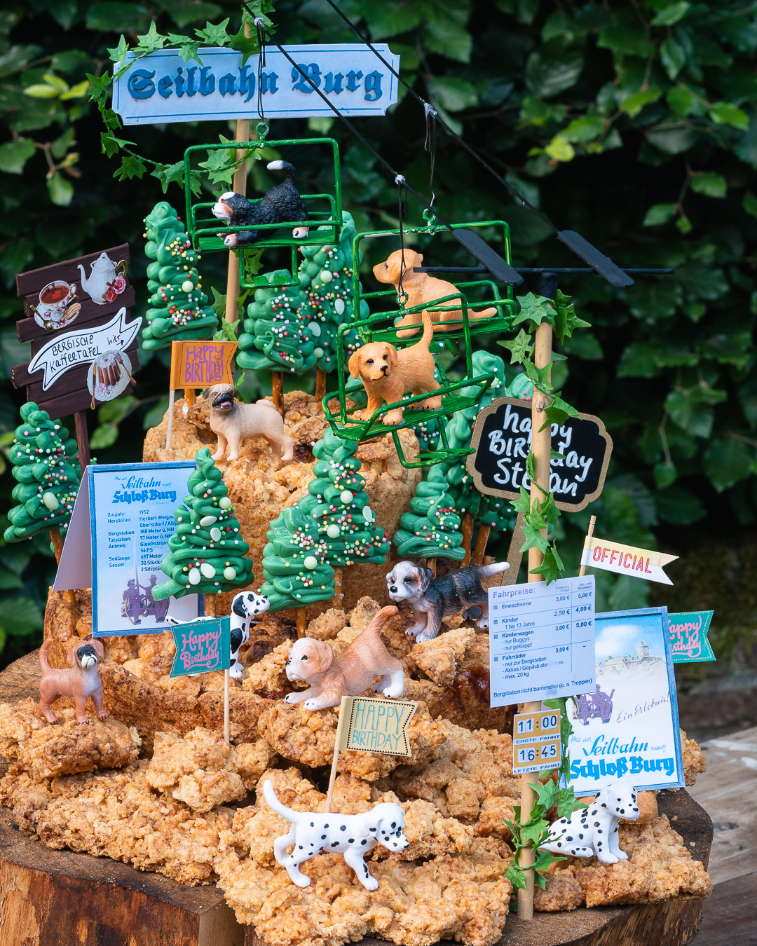 Seilbahn Burg Solingen - Cute Cottage Overload aus dem Rosa Haus