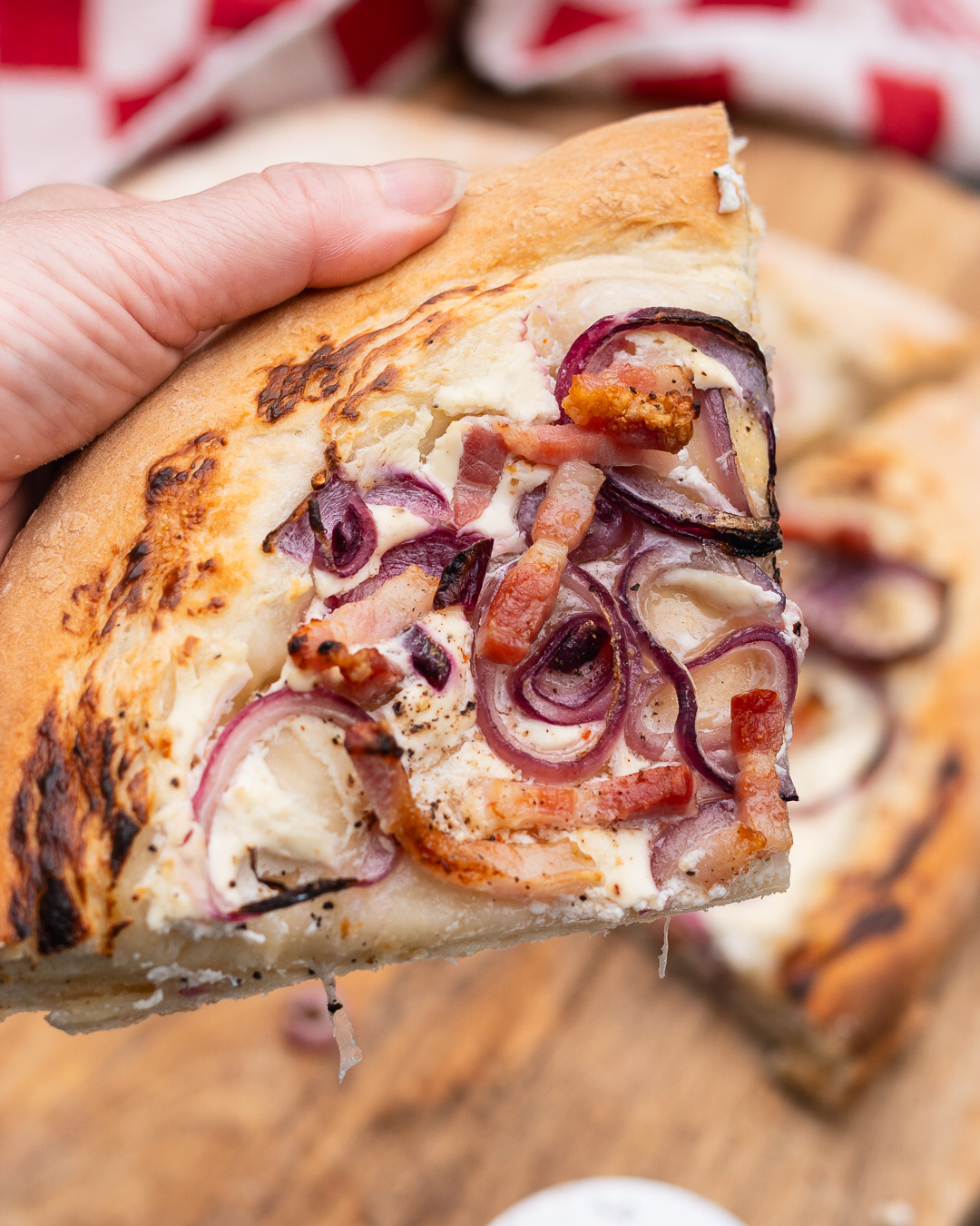 Flammkuchen Pizza - Cute Cottage Overload aus dem Rosa Haus